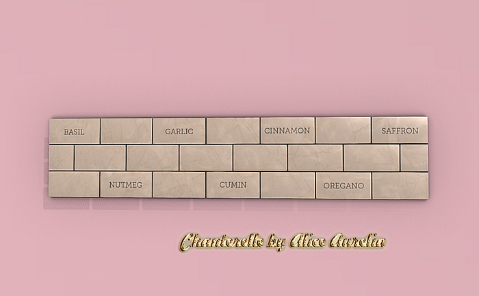 Second Life Marketplace - ChiMia:: Serenity Splashback Tiles [gacha]